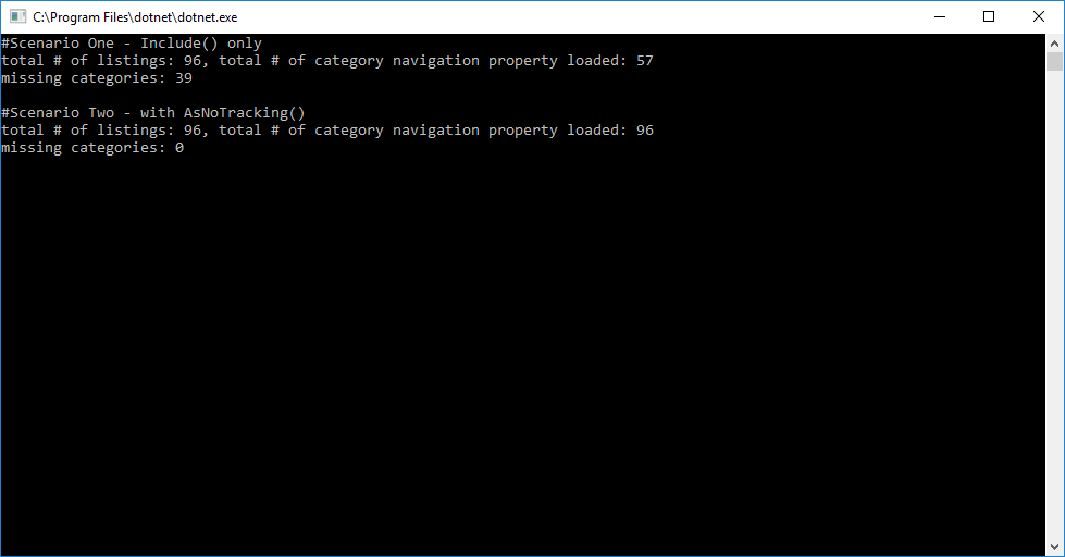 Some Navigation Property Values Are Missing Null For Self Referencing Property · Issue 14577