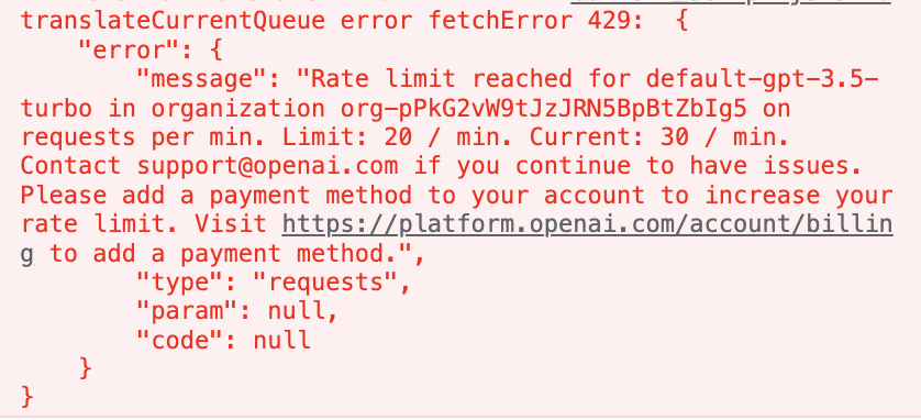 对多个较短的段落，一次性发送几段翻译文本，以减少触发 API 频率限制 · Issue #188 · immersive-translate/immersive-translate · GitHub
