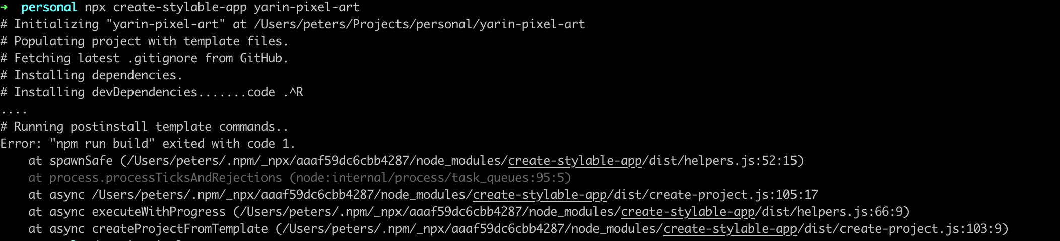 Build errors when running create-stylable-app · Issue #2865 · wix/stylable · GitHub