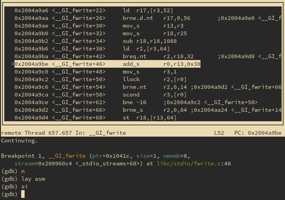Gdb Fails When Command Stepi Used Near Llockscond Arc Assembly Instructions · Issue 191