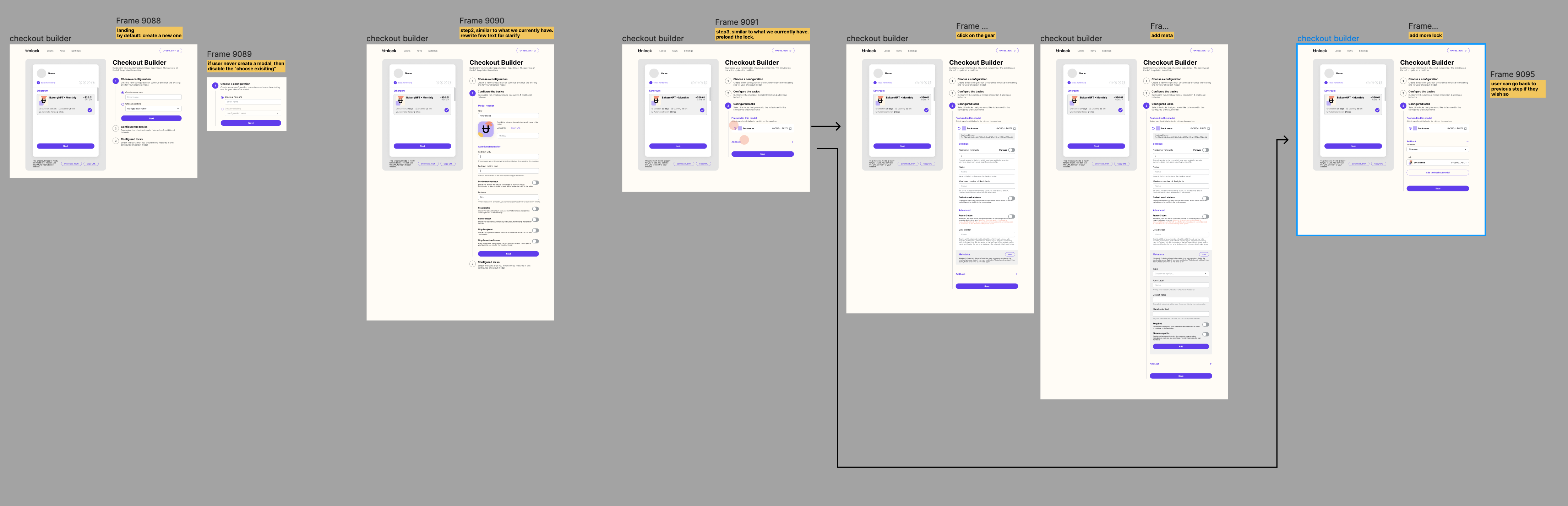 [Frontend] Re-arrange the checkout builder UI · Issue #12010 · unlock-protocol/unlock · GitHub