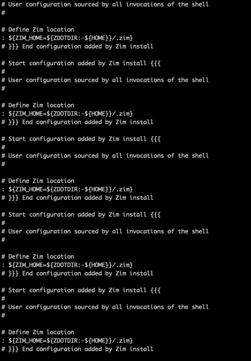 Install script should be idempotent · Issue #398 · zimfw/zimfw · GitHub