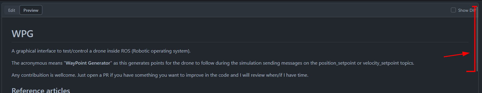 Fix scroll bar on `edit`/`preview` code screen · community · Discussion #54349 · GitHub