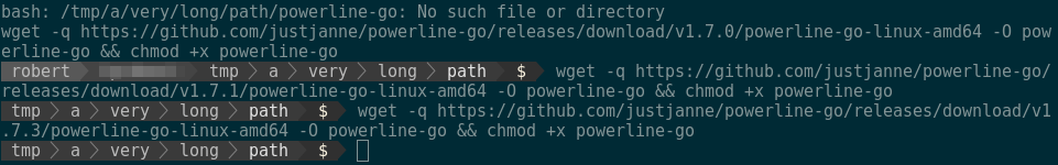 Long directory name in path doesn't fully collapse · Issue #42 · justjanne/powerline-go · GitHub