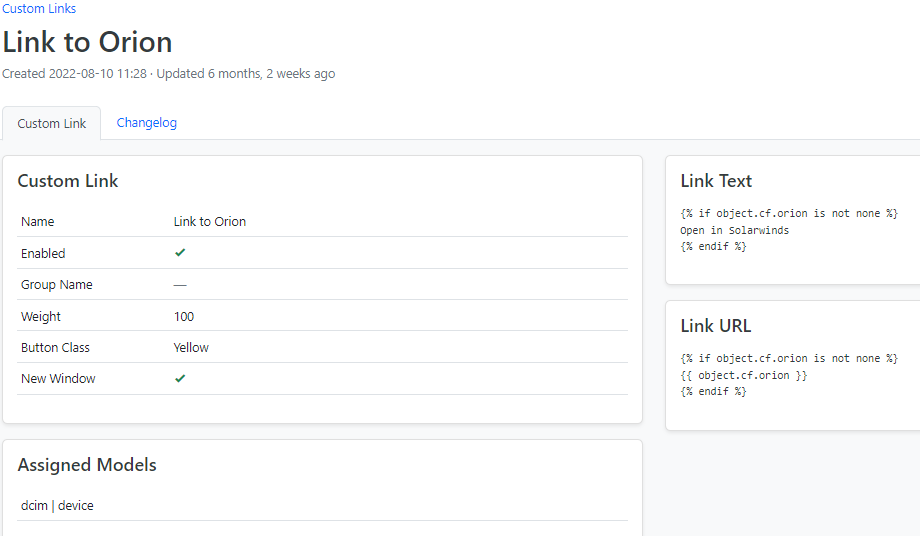 Help With Custom Links · Netbox Community Netbox · Discussion 10548 · Github