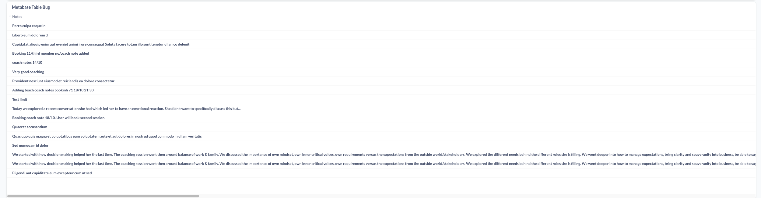 Table Truncates Strings When It Is Narrow But Doesnt When The Height Increases · Issue 20354