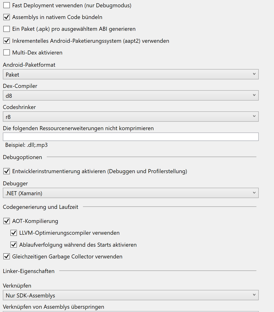 [Bug] Android can not be build in VS2022 for AOT (Release). VS2019 builds it perfectly. · Issue ...