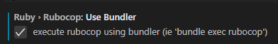 Use Bundler option is missing · Issue #9 · LoranKloeze/vscode-ruby-rubocop-revived · GitHub
