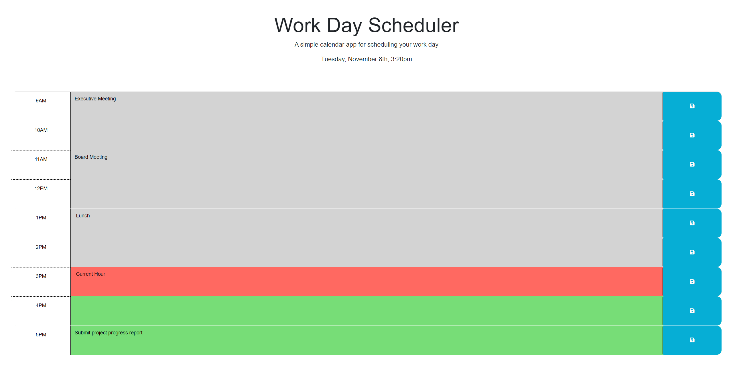 GitHub - MaxHolzmann/work-day-scheduler