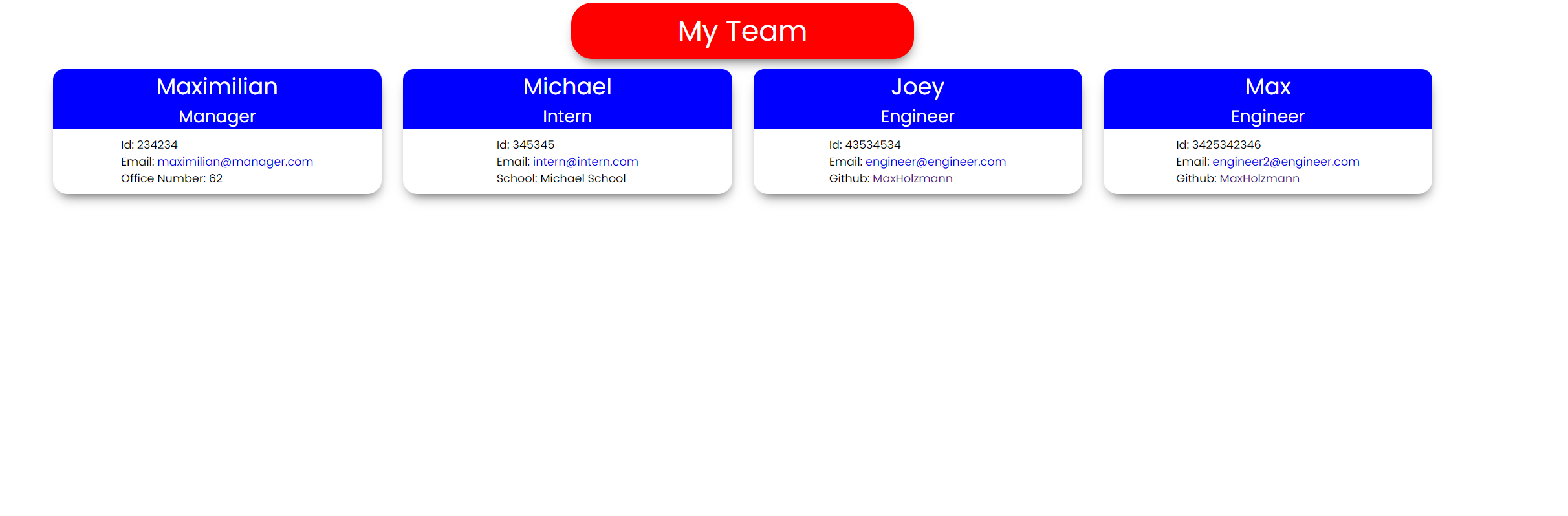 GitHub - MaxHolzmann/team-page-generator