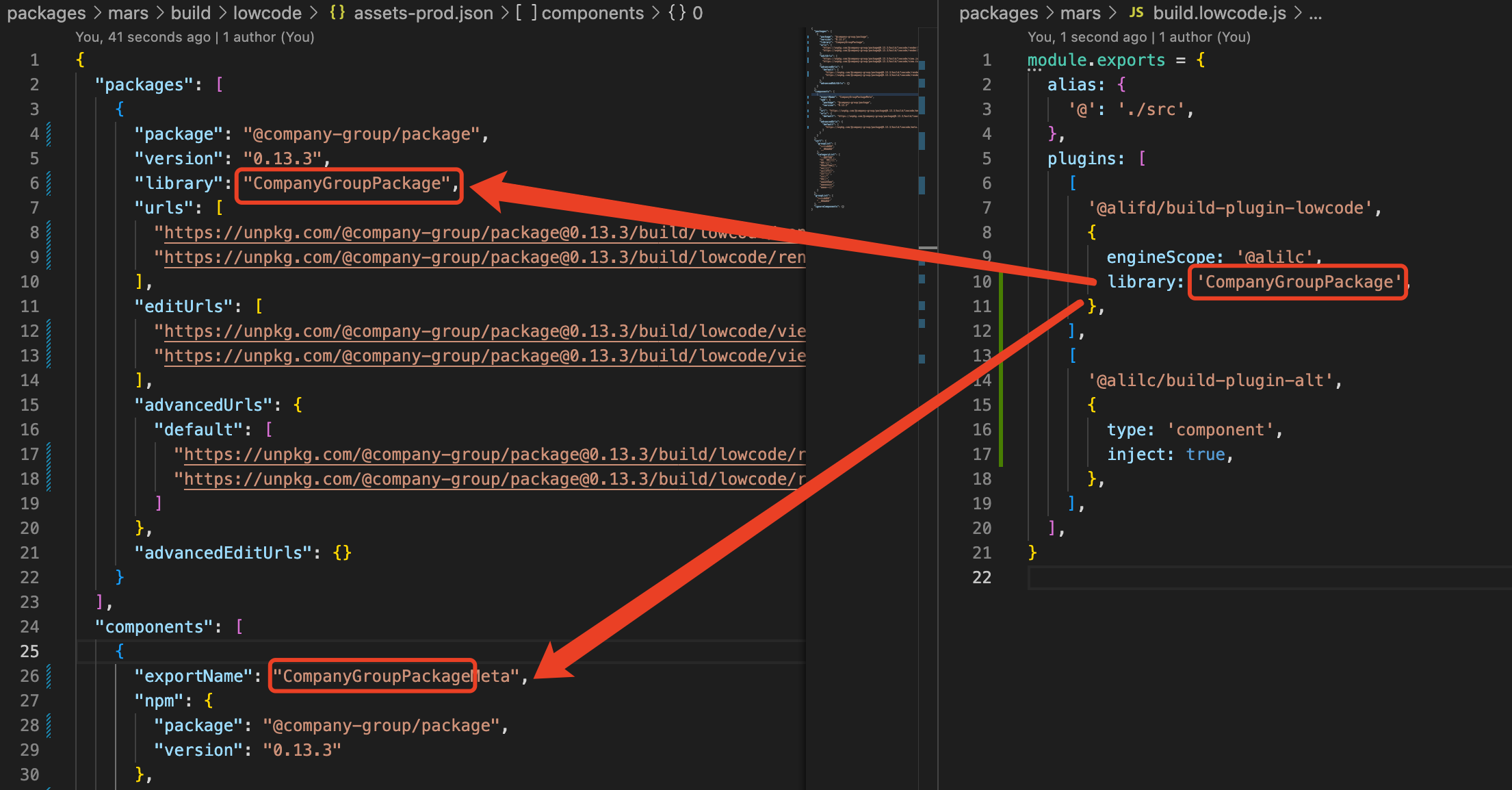 Feature: @alifd/build-plugin-lowcode library config not work · Issue ...