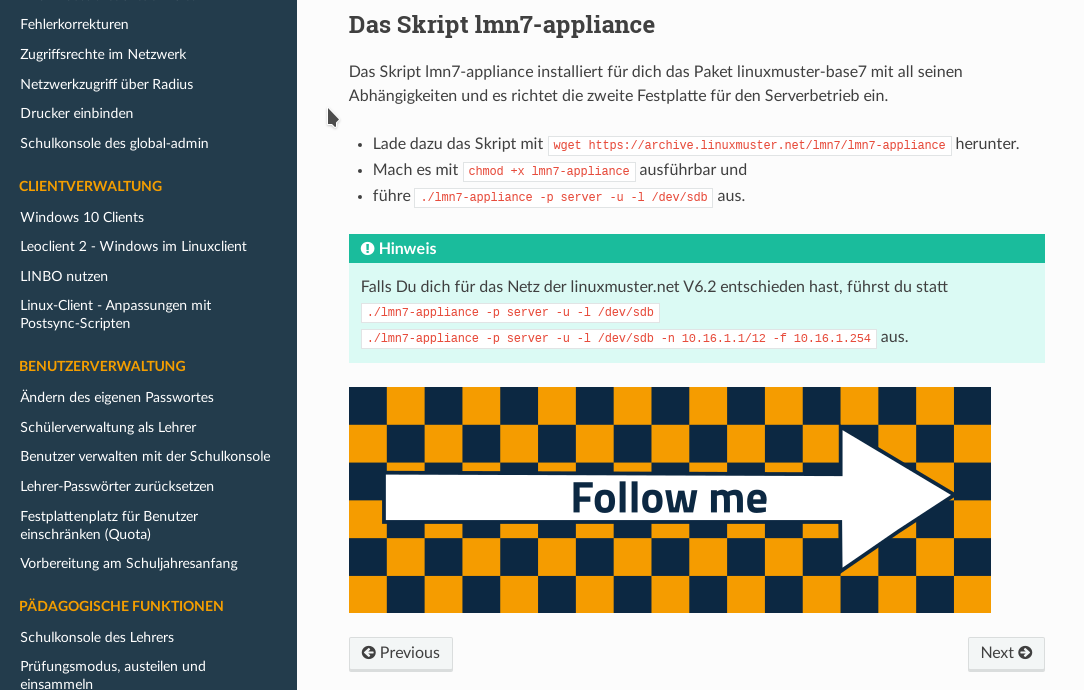 Continue button is not the real next step · Issue #391 · linuxmuster-docs/main · GitHub