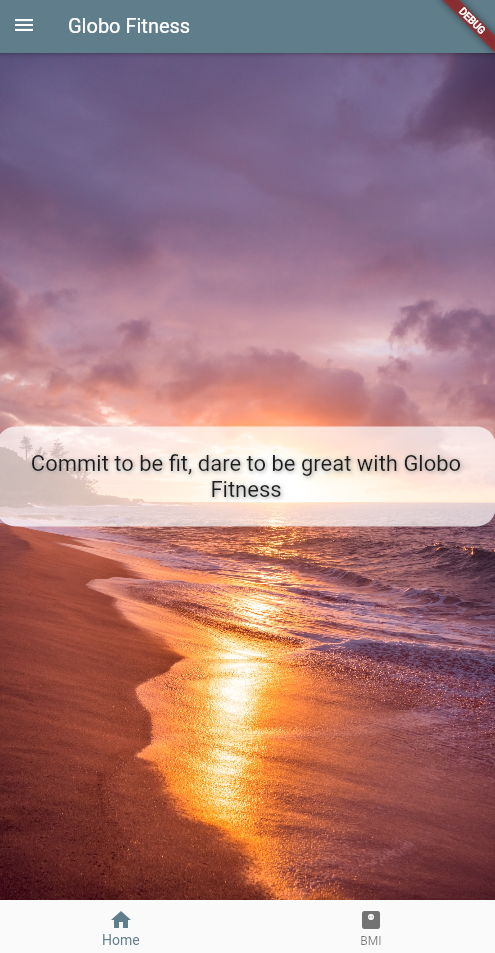 GitHub - ngantn1994/globo_fitness: "Flutter: Getting Started" course on pluralsight