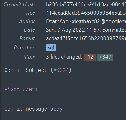 Commit Message Syntax regression · Issue #1573 · sublimehq/sublime_merge · GitHub