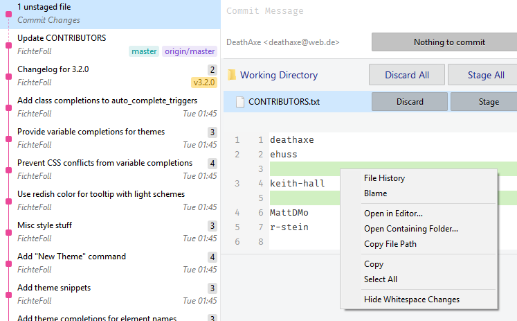 Right click menu for files in uncommit detail · Issue #178 · sublimehq/sublime_merge · GitHub