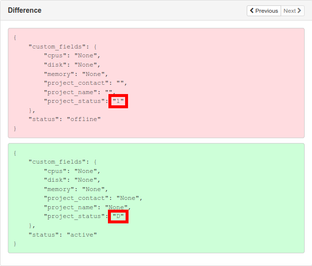 NetBox 2.9 custom field selection changelog change between WebUI and API · Issue #5123 · netbox ...