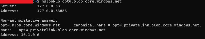 Blobfuse2 failed to connect to private endpoint in adls connection type but works in block type ...