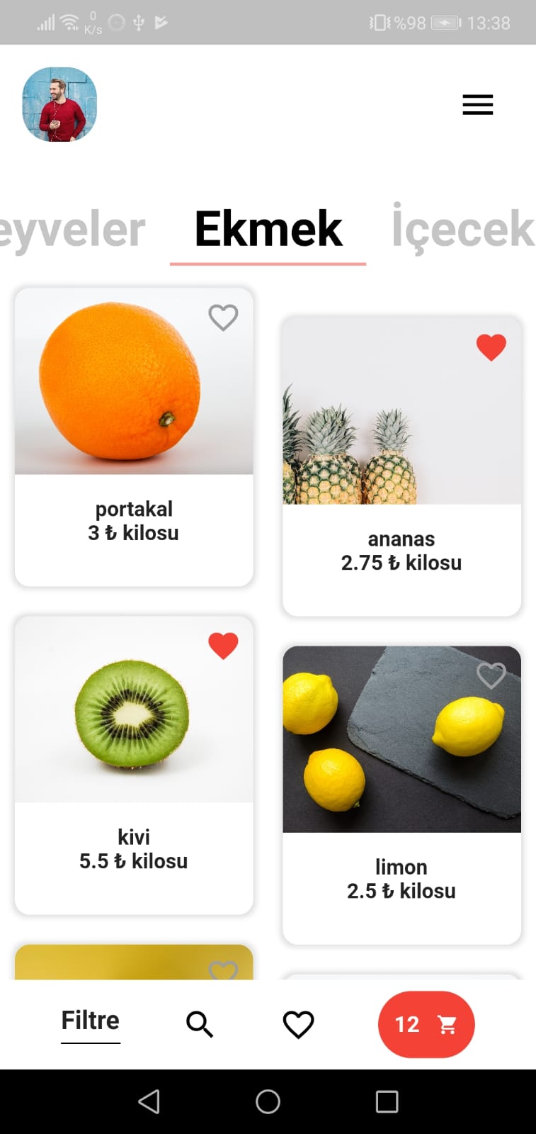GitHub - ilkeraksu16/Flutter-Greengrocer-UI
