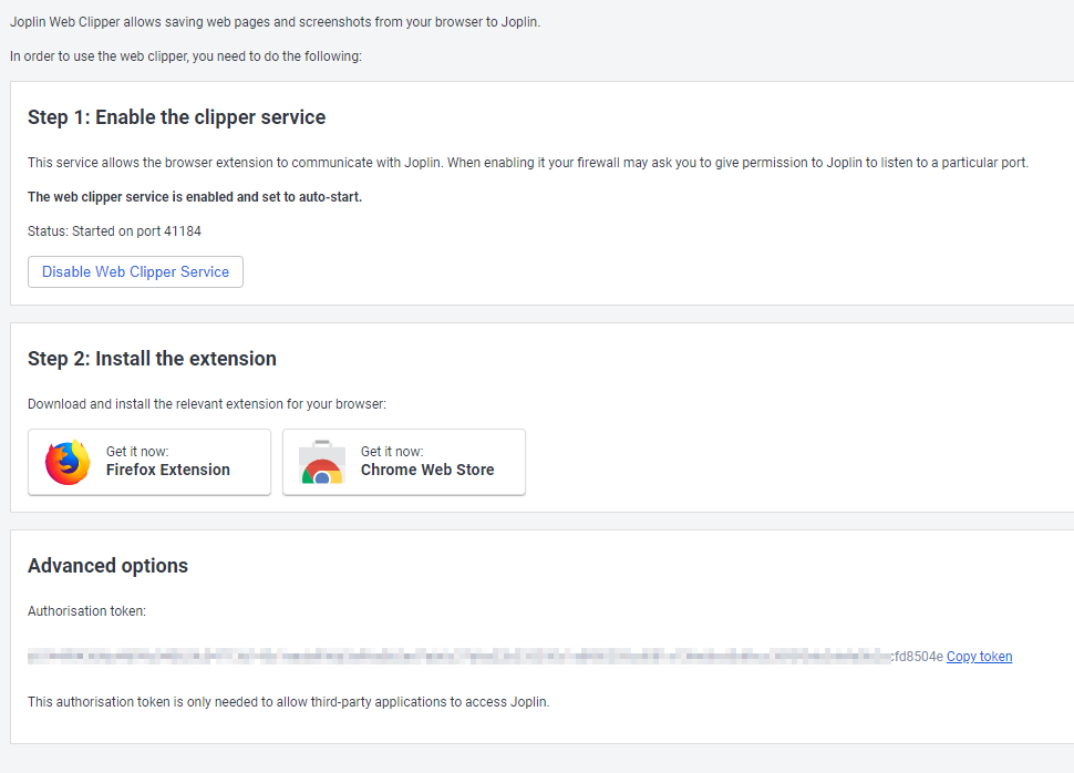 Able to get data from Joplin Data API without token · Issue #4327 ...