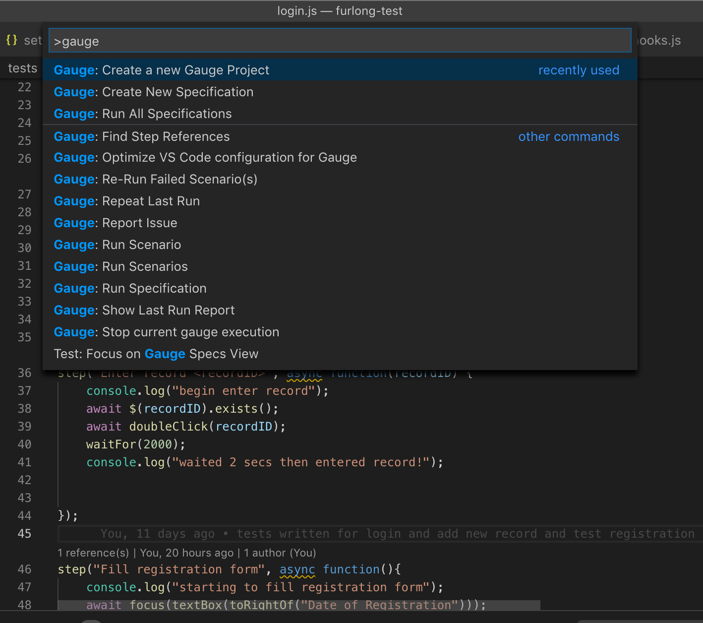 Installation Issue: No Commands or Peek Definition on Mac · Issue #402 · getgauge/gauge-vscode ...