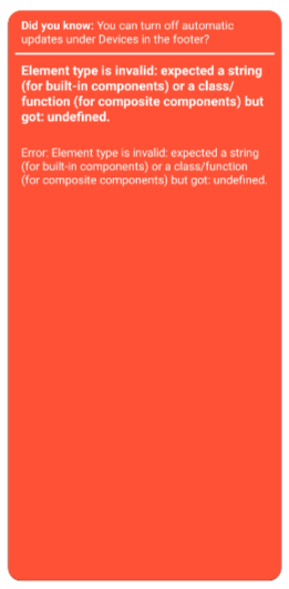 Segmentedbuttons Gets Element Type Is Invalid Expected A String · Issue 4009 · Callstack