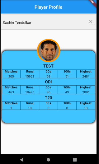 GitHub - DK15/cricket-player-profile: This app shows Cricket player's ...