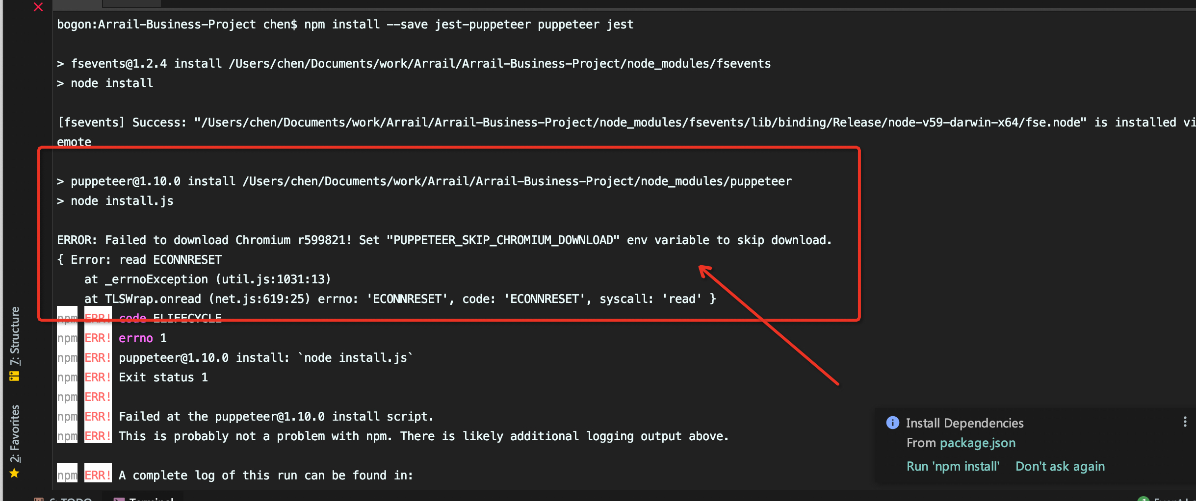 jest-puppeteer找不到 · Issue #2854 · ant-design/ant-design-pro · GitHub