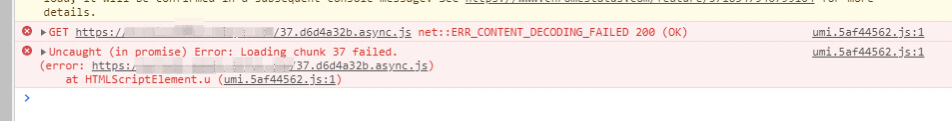 Loading chunk {n} failed · Issue #3190 · umijs/umi · GitHub