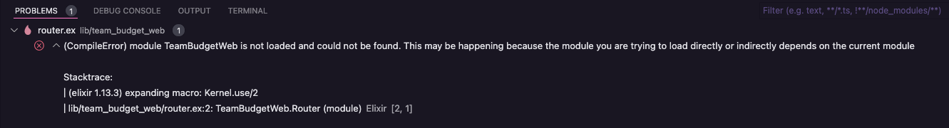 Module is not loaded and could not be found. · Issue #234 · elixir-lsp/vscode-elixir-ls · GitHub