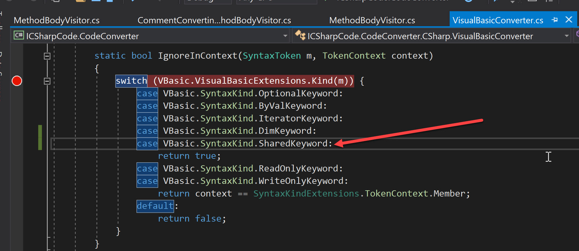 C# -> VB: Type members in a module cannot be shared · Issue #85 · icsharpcode/CodeConverter · GitHub