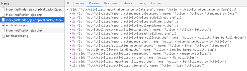 FastFinder search not working · Issue #1091 · GibbonEdu/core · GitHub