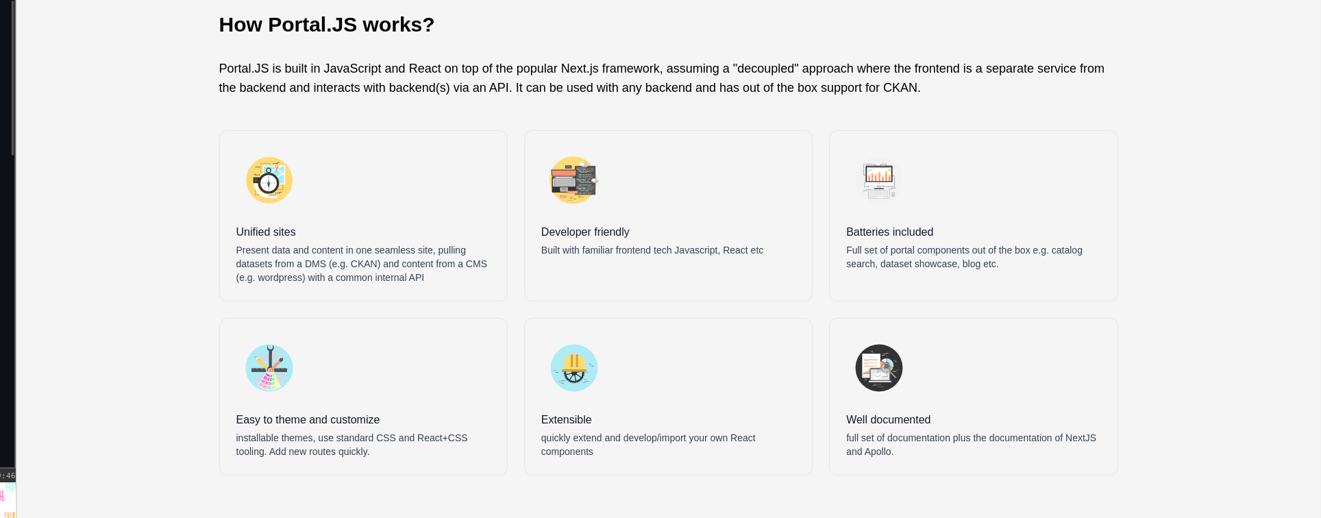 Nicer landing page for Website v0.2 (April 2023) · Issue #754 · datopian/portaljs · GitHub