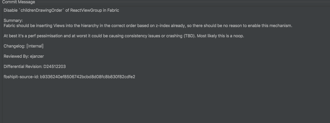 Why Is Zindex Not Supported In Fabric · Issue 34617 · Facebook React Native · Github