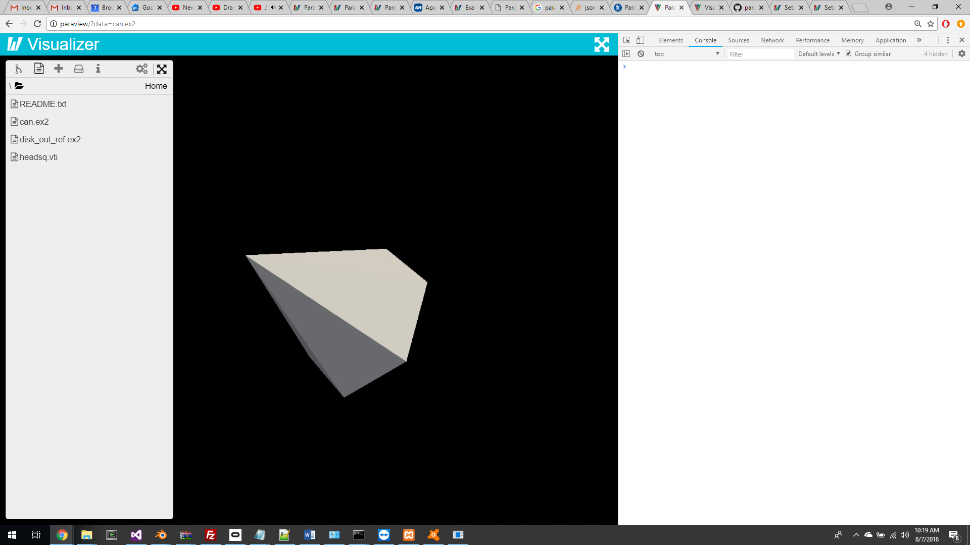Paraview Web In Windows Apache · Issue 477 · Kitwareparaviewweb · Github 