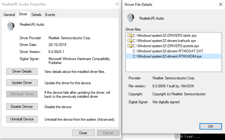 Driver doesn't update since dropping official insatller in v8824 · Issue #23 · pal1000/Realtek ...