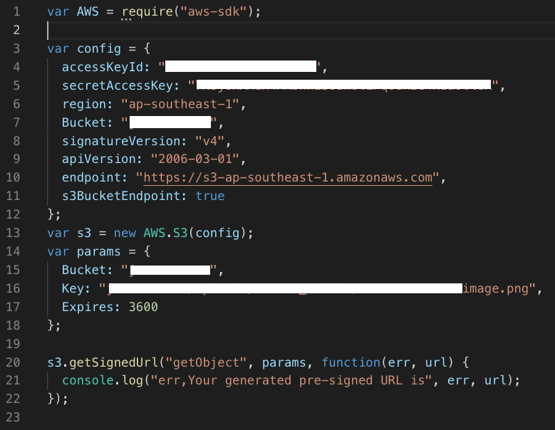 How To Access Get Uploaded File The Private Bucket In Aws S3 Repo