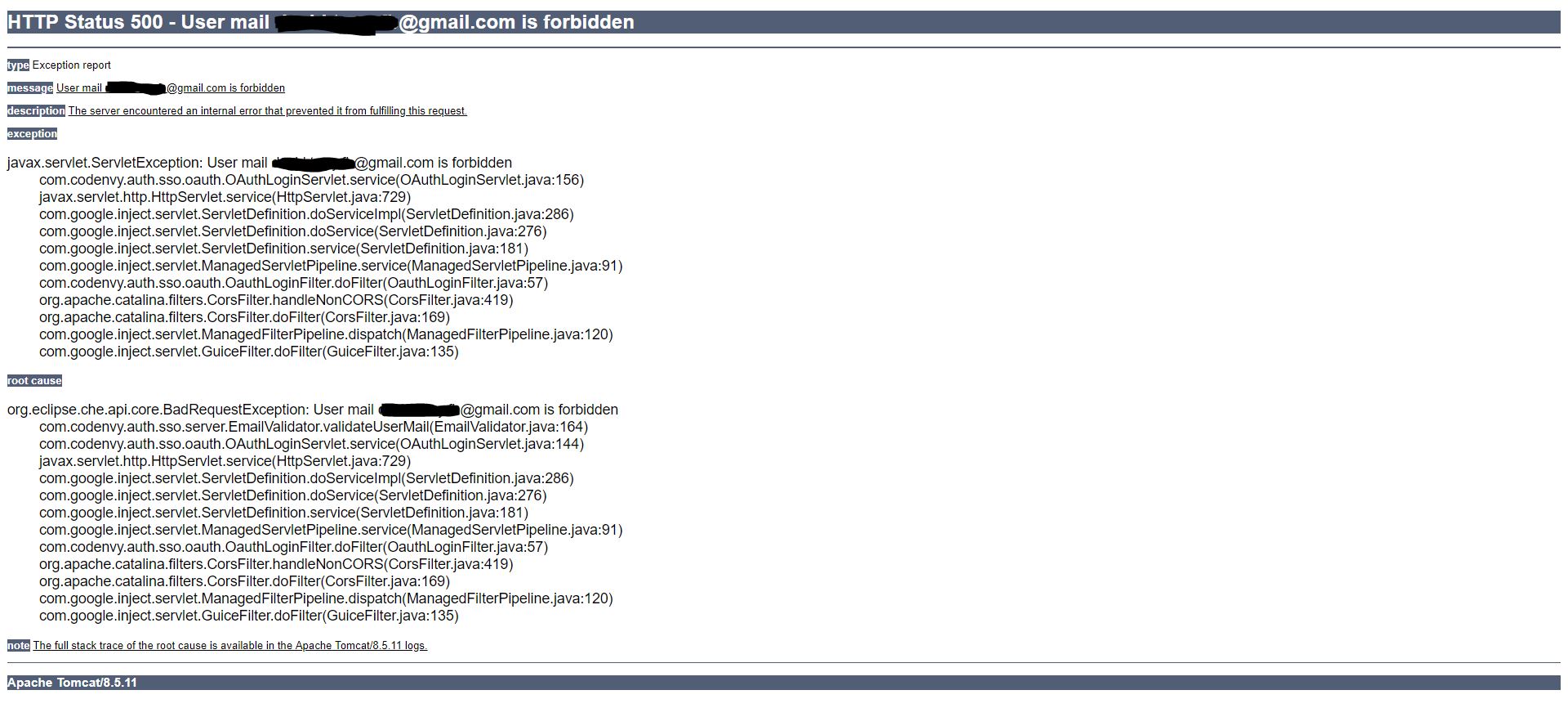 oAuth sign in problem! · Issue #2689 · codenvy/codenvy · GitHub