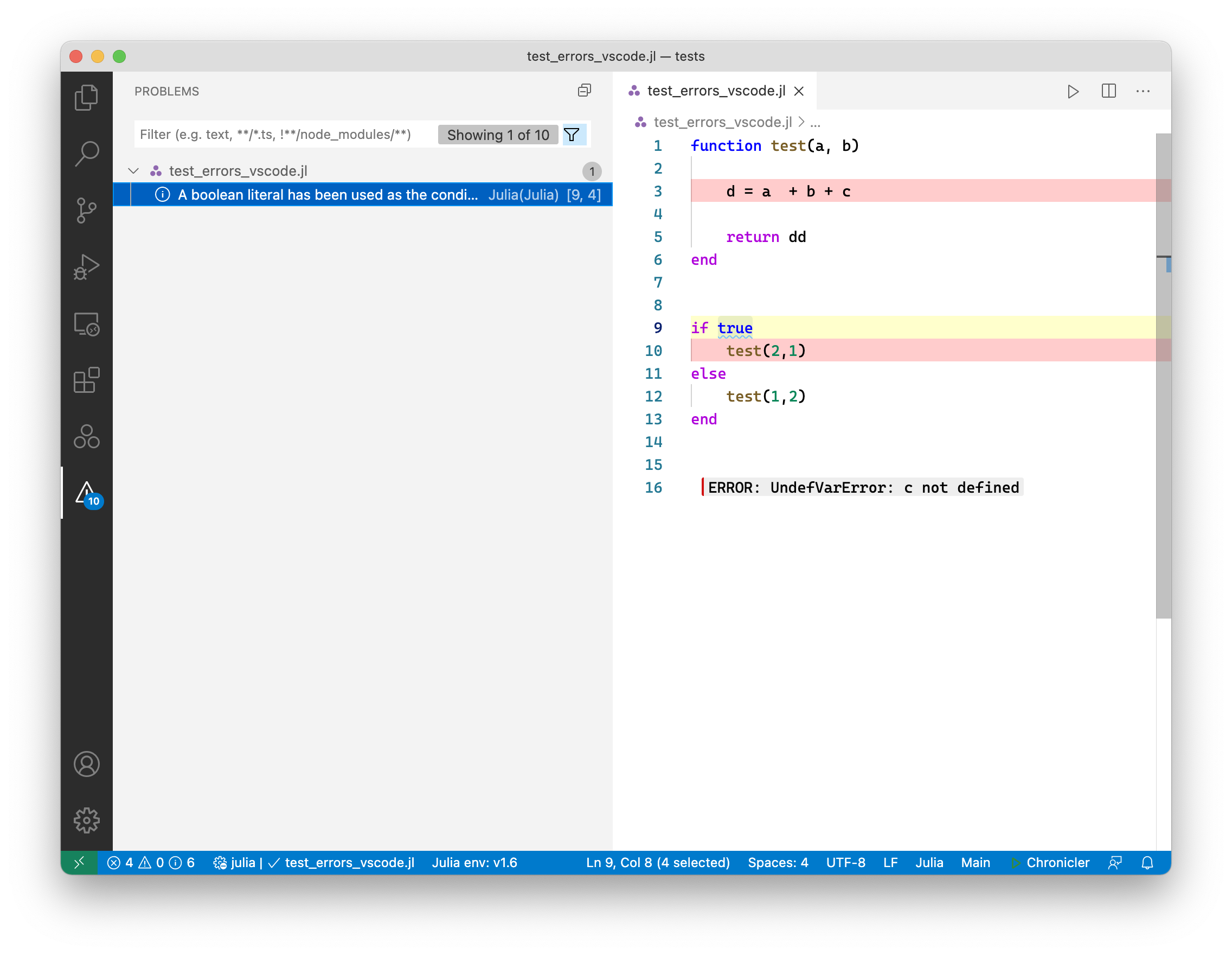 Error highlighting not working on NFS · Issue #2134 · julia-vscode ...