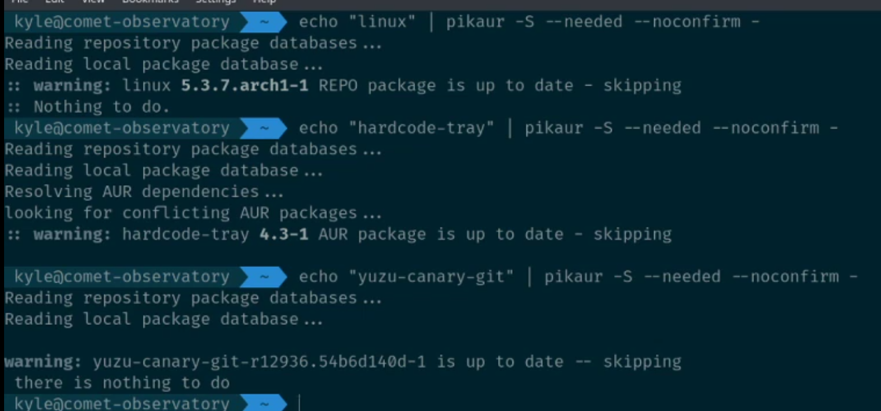 After using STDIN for installing repository package terminal input breaks under bash · Issue ...