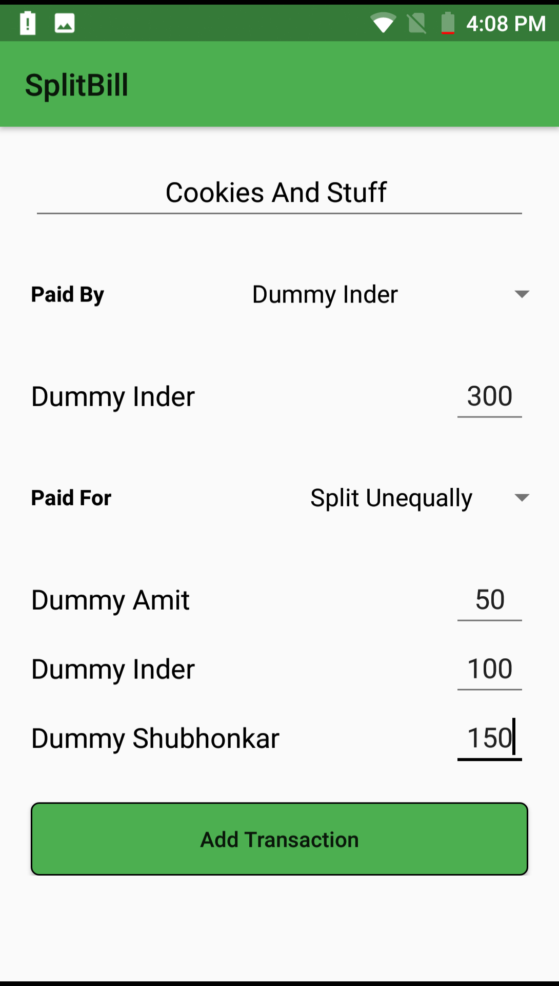 GitHub - amit-bhandari/Split-Bill-MVVM: Just a sample Bill Splitting application with MVVM ...