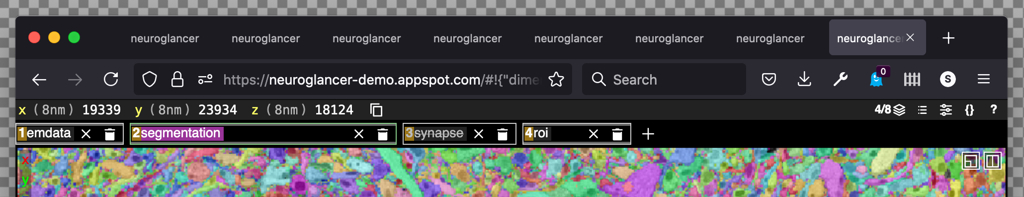 Feature request: Set tab title via viewer state · Issue #315 · google/neuroglancer · GitHub