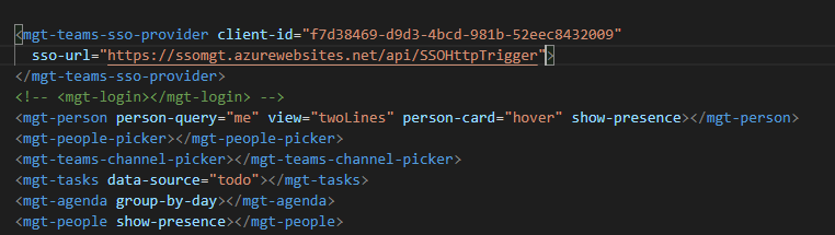Add Teams SSO provider · Issue #538 · microsoftgraph/microsoft-graph-toolkit · GitHub