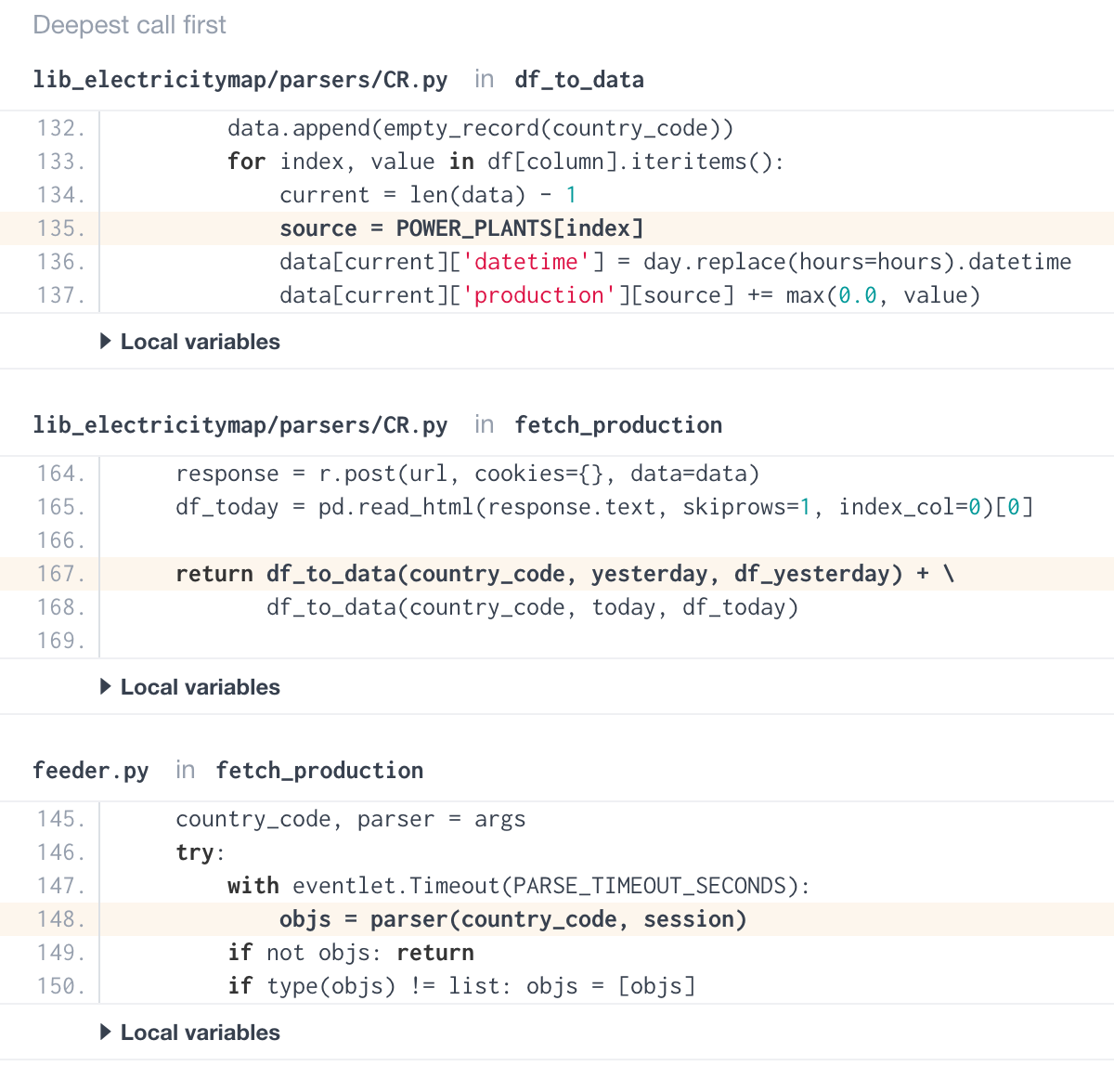 CR : KeyMissing: u'Parque Solar Juanilama' · Issue #760 · electricitymaps/electricitymaps ...