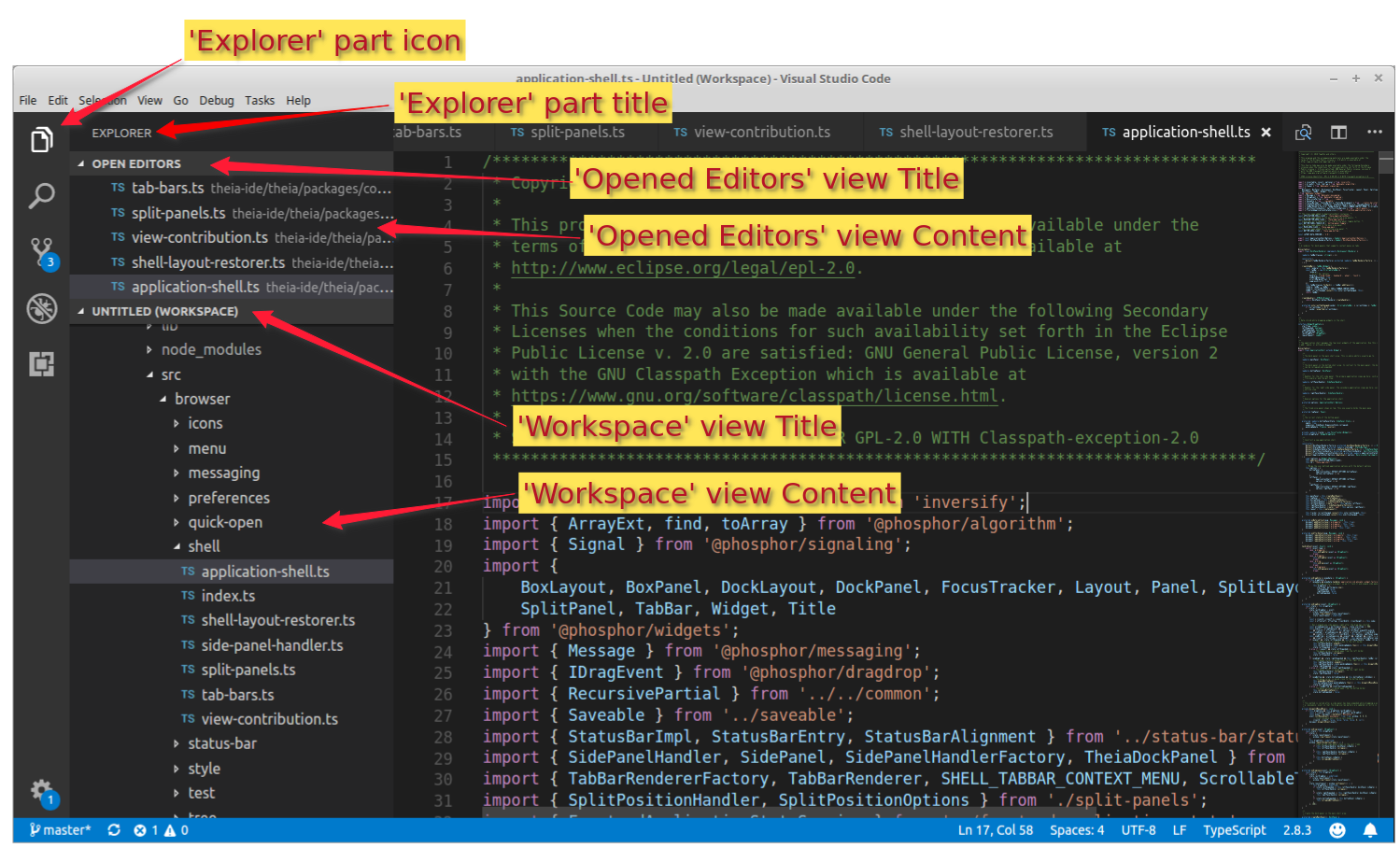 New concept for Theia views · Issue #2879 · eclipse-theia/theia · GitHub