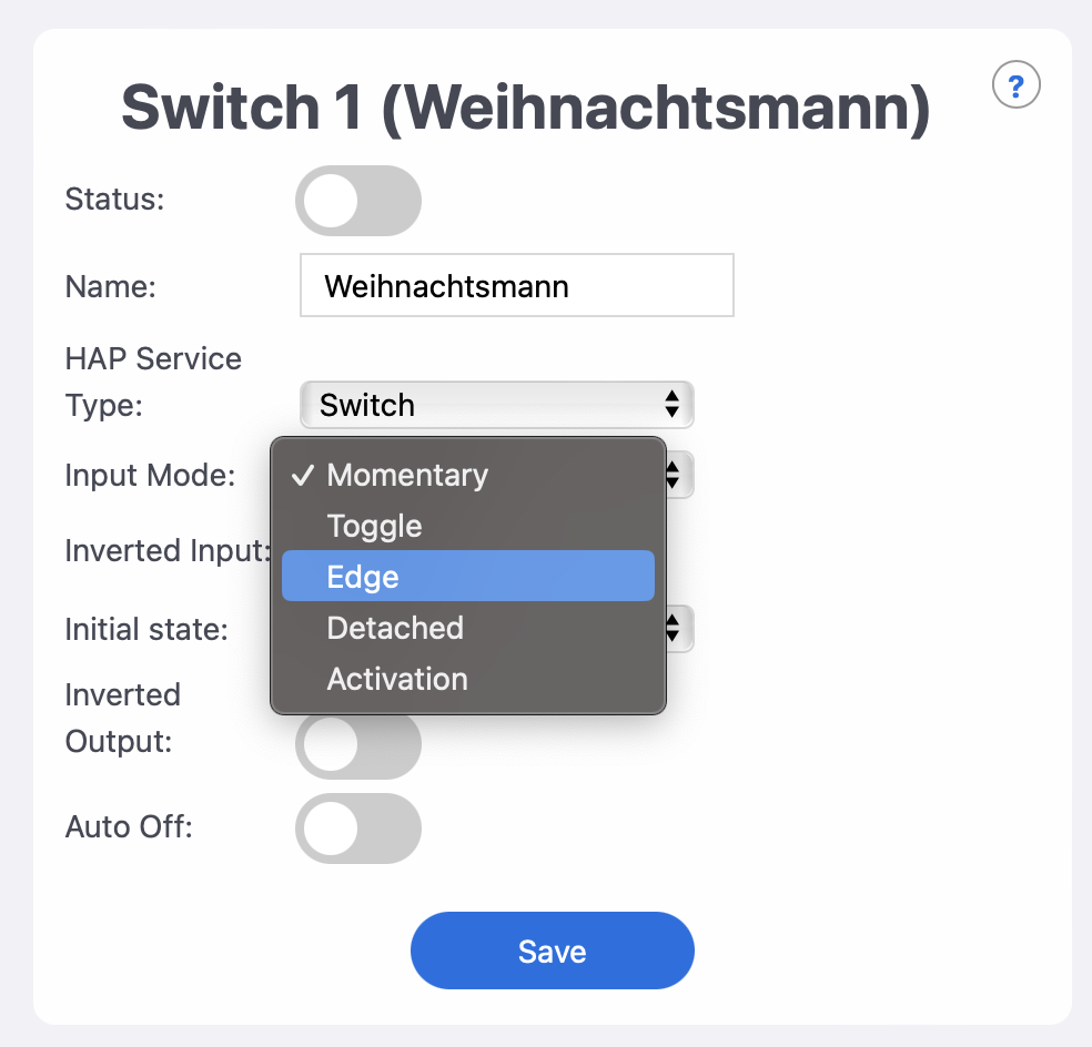 Edge Switch Mode is not available · Issue #1158 · mongoose-os-apps/shelly-homekit · GitHub
