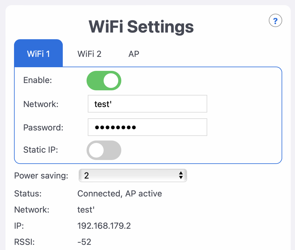 Shelly Plus 1PM SSID with apostrphes · Issue #1171 · mongoose-os-apps/shelly-homekit · GitHub