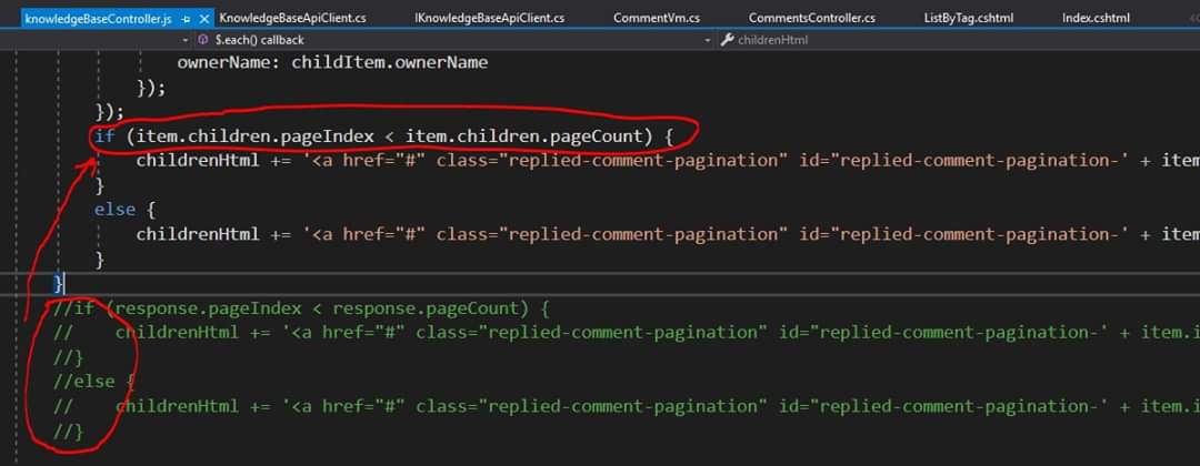 Issue related to paging comment · Issue #11 · teduinternational ...