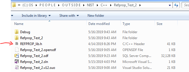 Include Refprop in C++ · Issue #170 · usnistgov/REFPROP-wrappers · GitHub