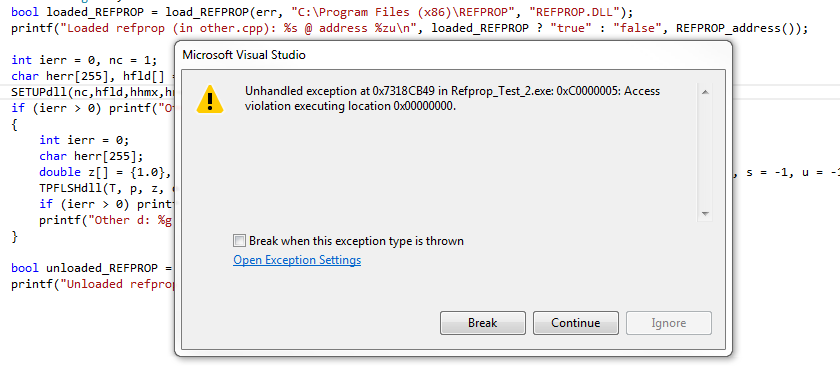 Include Refprop in C++ · Issue #170 · usnistgov/REFPROP-wrappers · GitHub