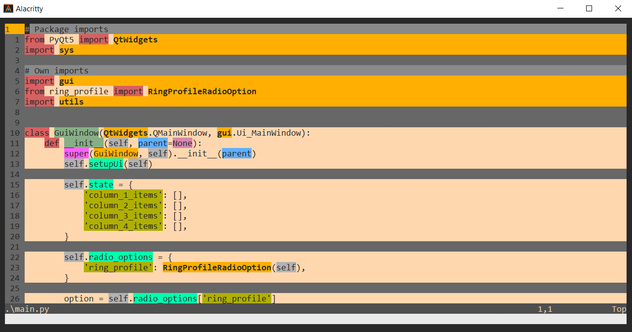 Foreground and background is inverted when resizing window inside Vim · Issue #3989 · alacritty ...